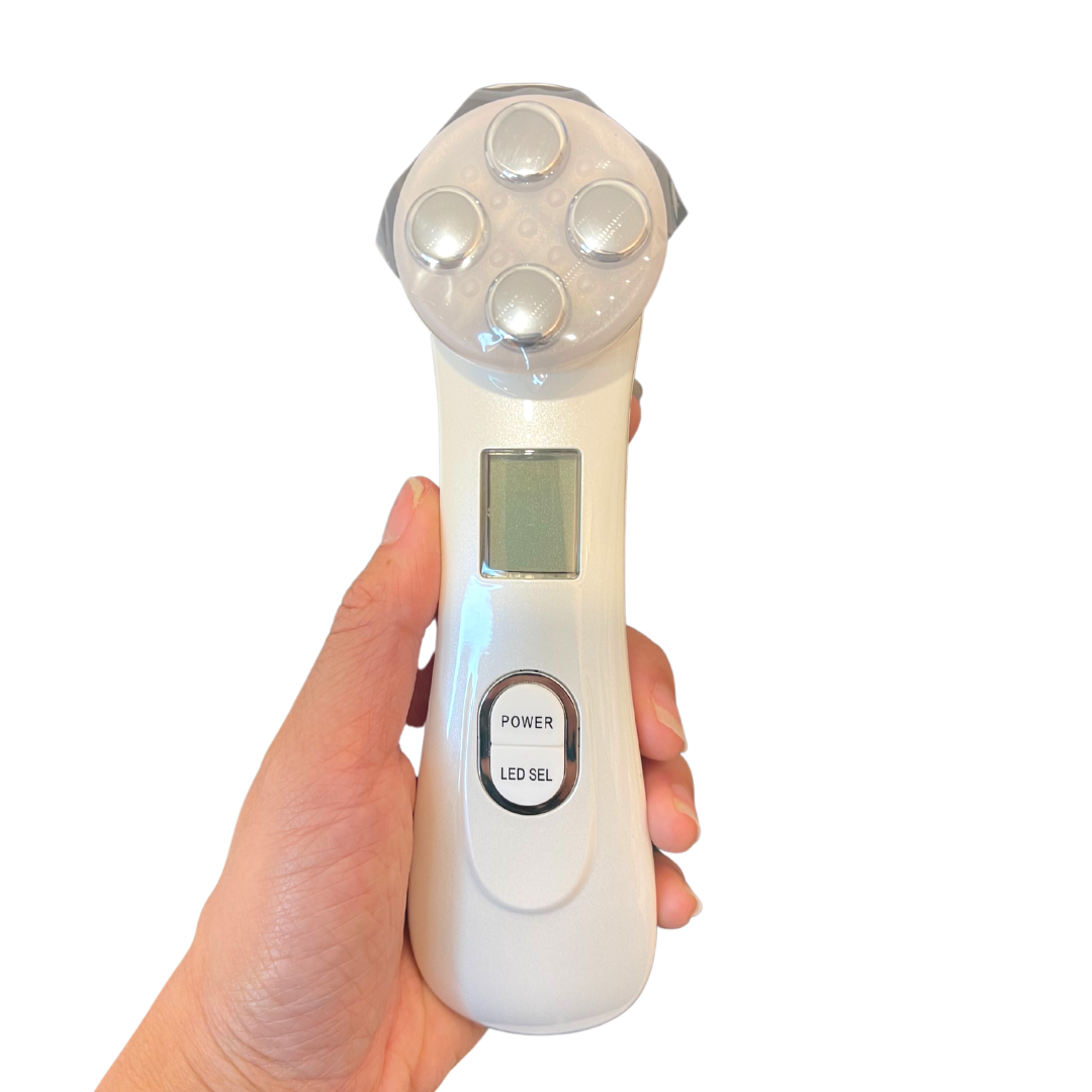 5-in-1 LED Light Therapy LASER WAND – Black Label Beauty